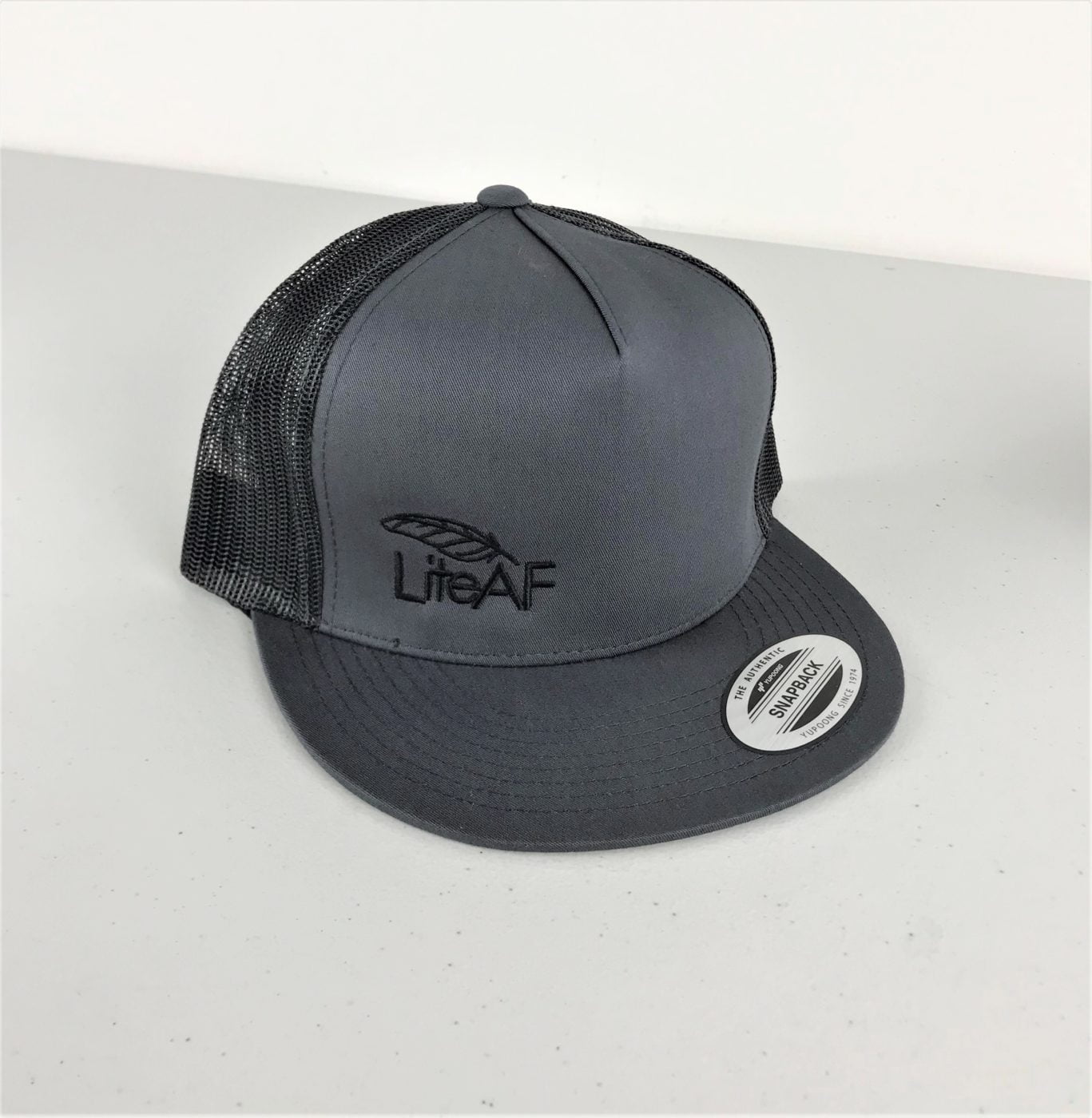 LiteAF Yupoong Classic Snapback Trucker Hat